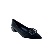 Zapato de taco Ecocuero ZB011 Negro